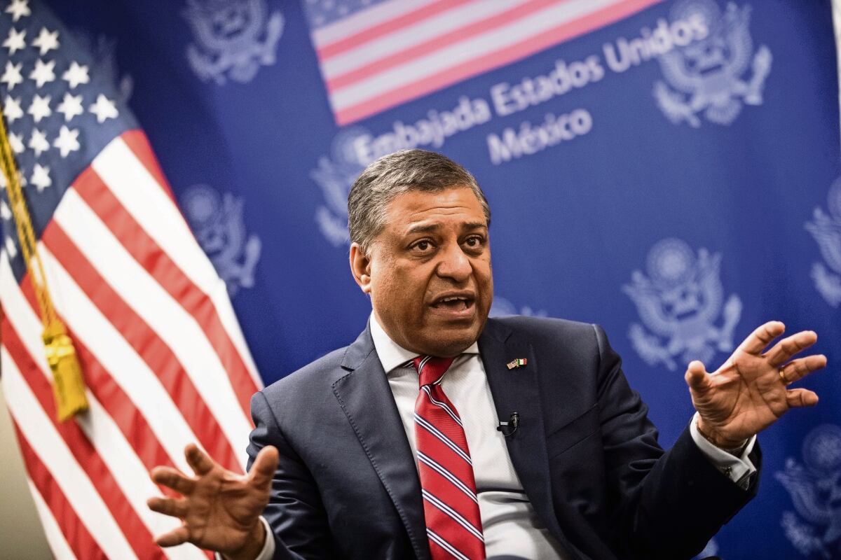 “Trabajamos con México con respeto mutuo”: Rahul Gupta, de Política de Drogas de EU | El Universal