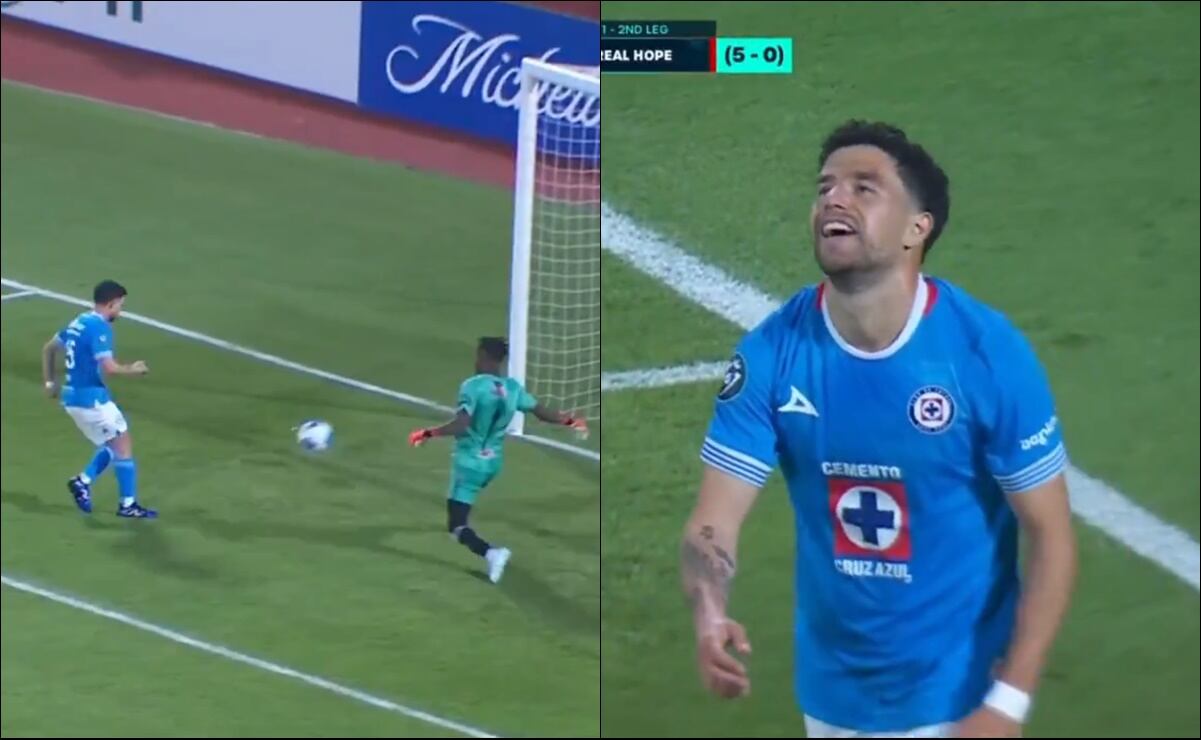 Cruz Azul: El oso monumental de Nacho Rivero en la Concachampions; lo ...