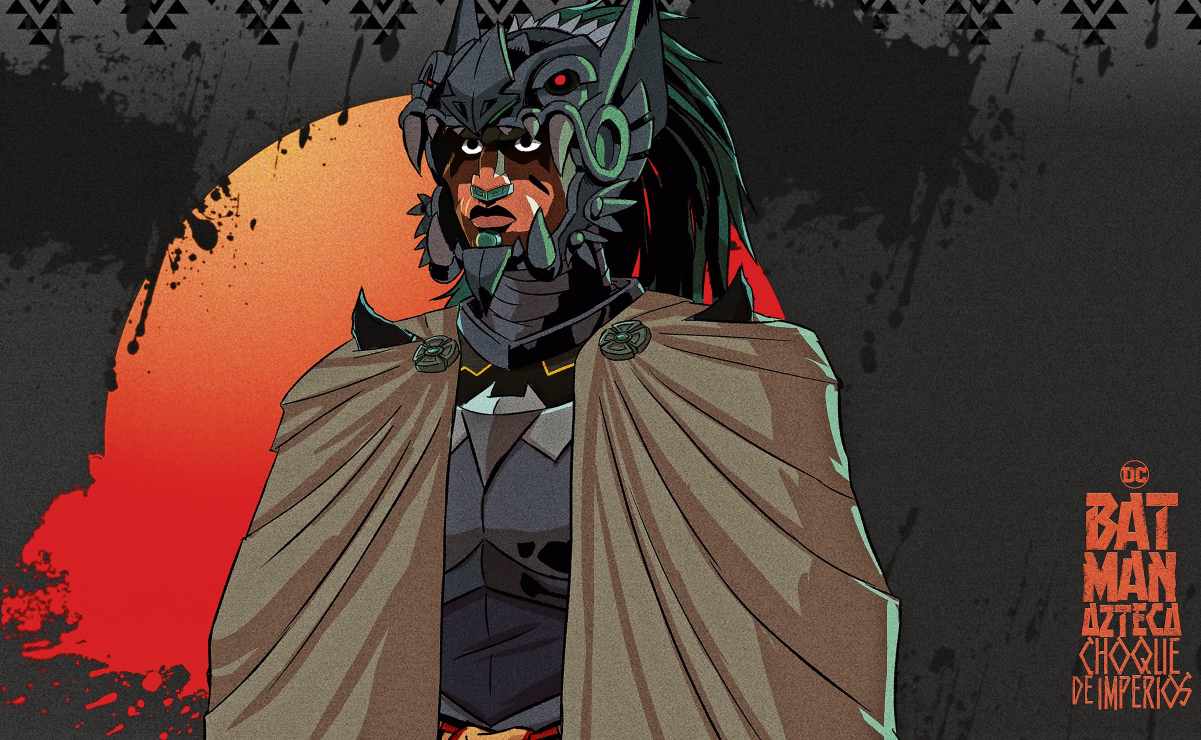 Mezcla Batman Azteca la fantasía con la historia