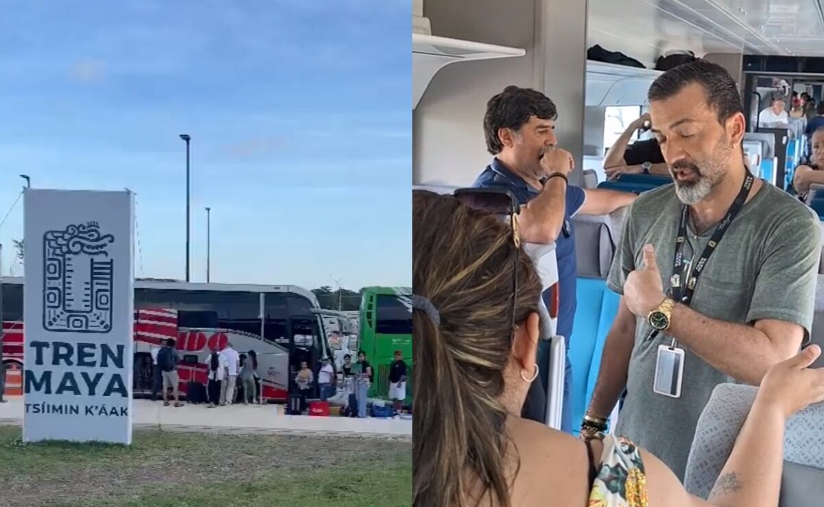 Reportan falla en convoy del Tren Maya; usuarios se quejan por espera ...
