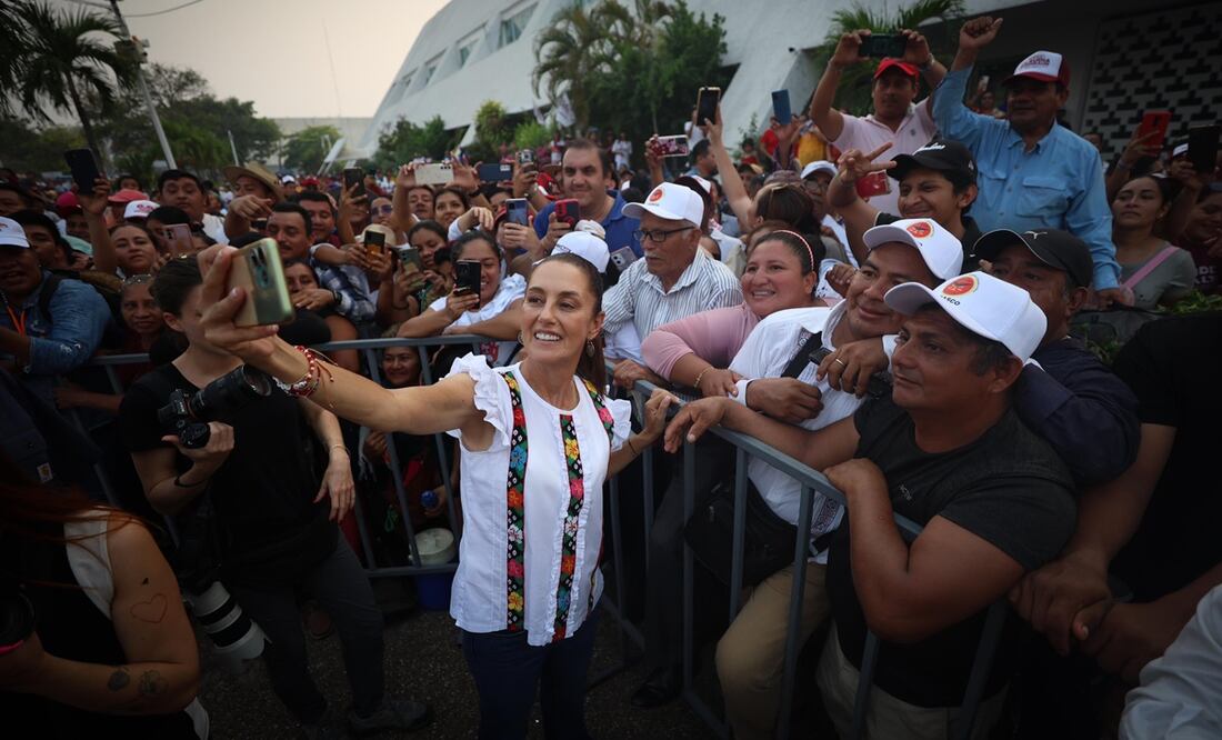 "Querido presidente, vamos a guardar tu legado": Claudia Sheinbaum | El Universal