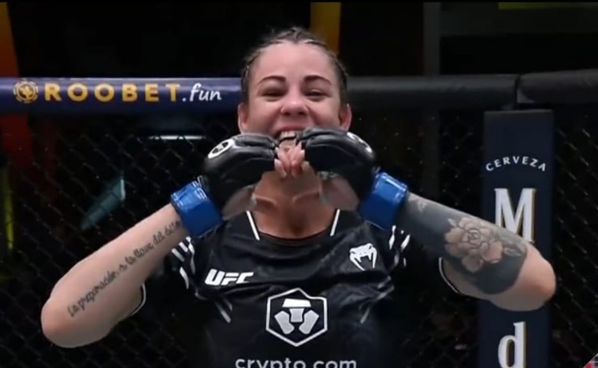 La mexicana Monserrat Rendón debuta con victoria en la UFC | El Universal