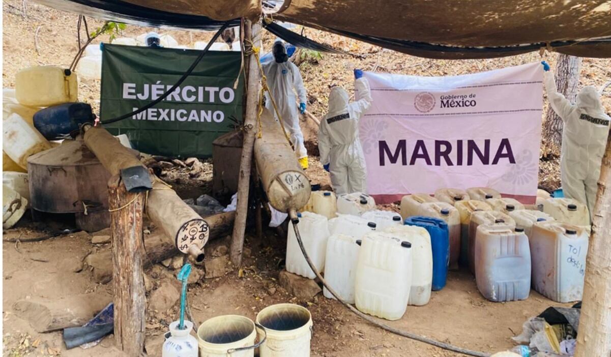 FOTOS: Desmantelan laboratorio clandestino para elaboración de drogas ...