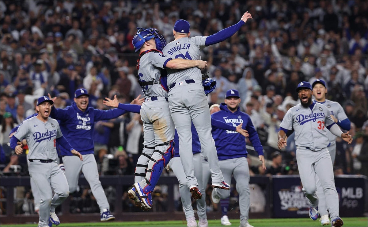 Serie Mundial: Los Dodgers son campeones tras imponerse a los Yankees