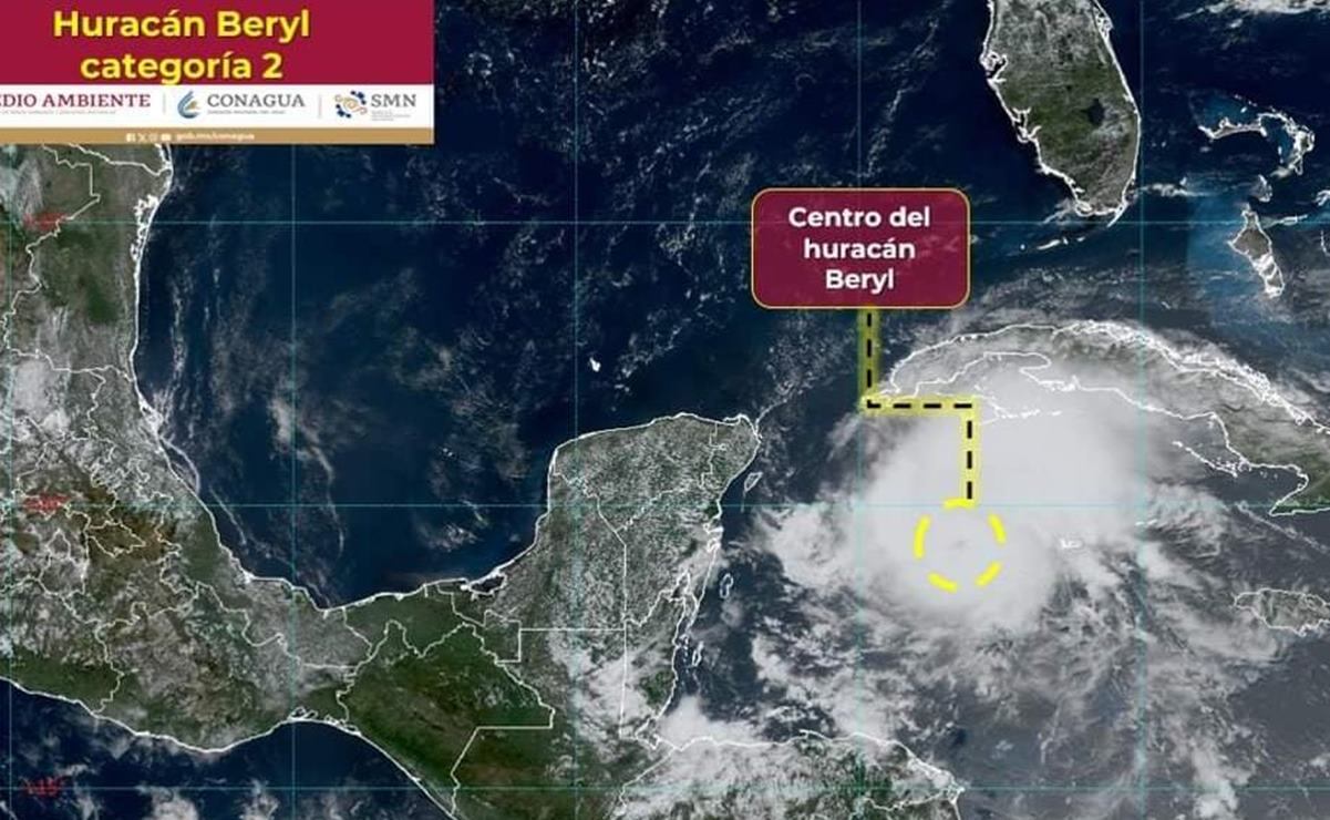 Huracán Beryl: anuncian Alerta Naranja en 82 municipios de Yucatán | El Universal