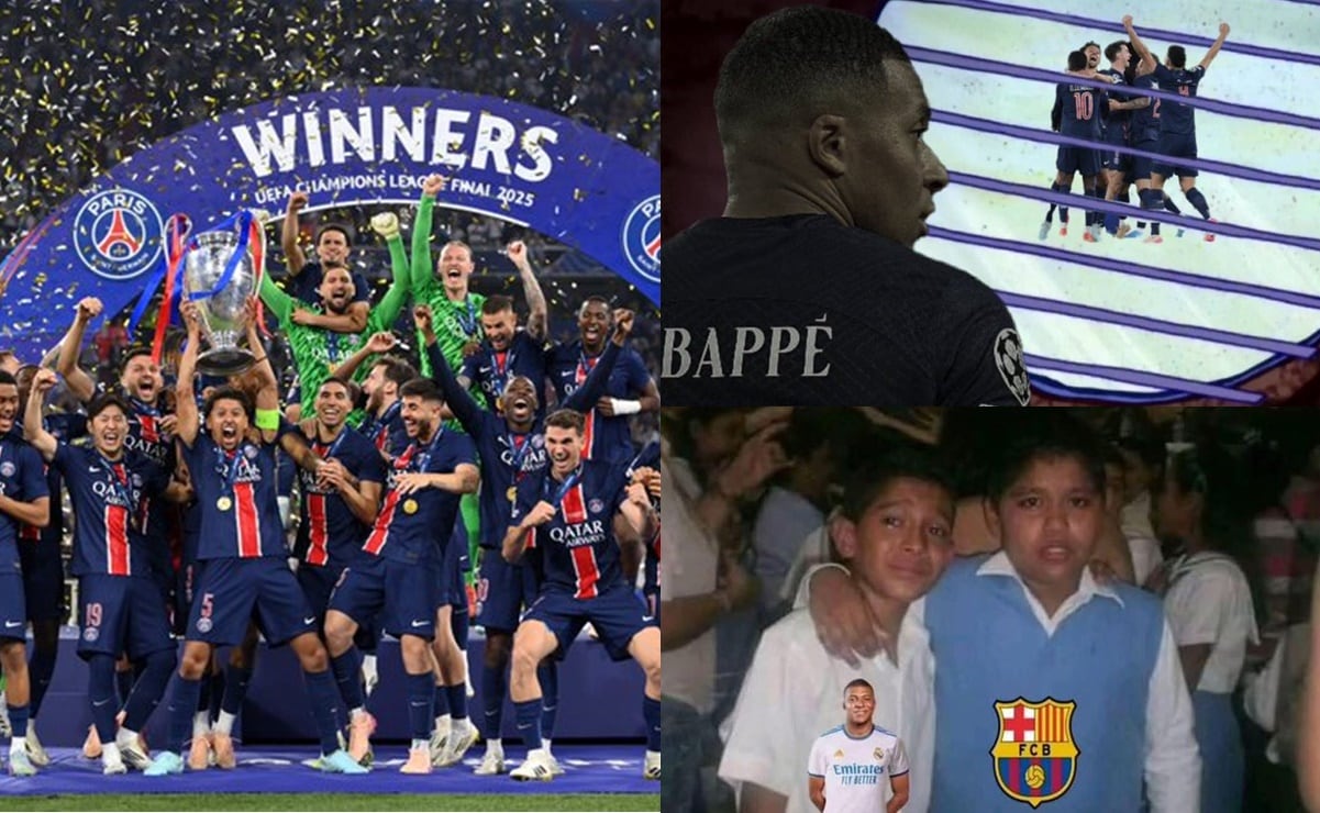 París Saint-Germain conquista la Champions League y los mejores MEMES ...
