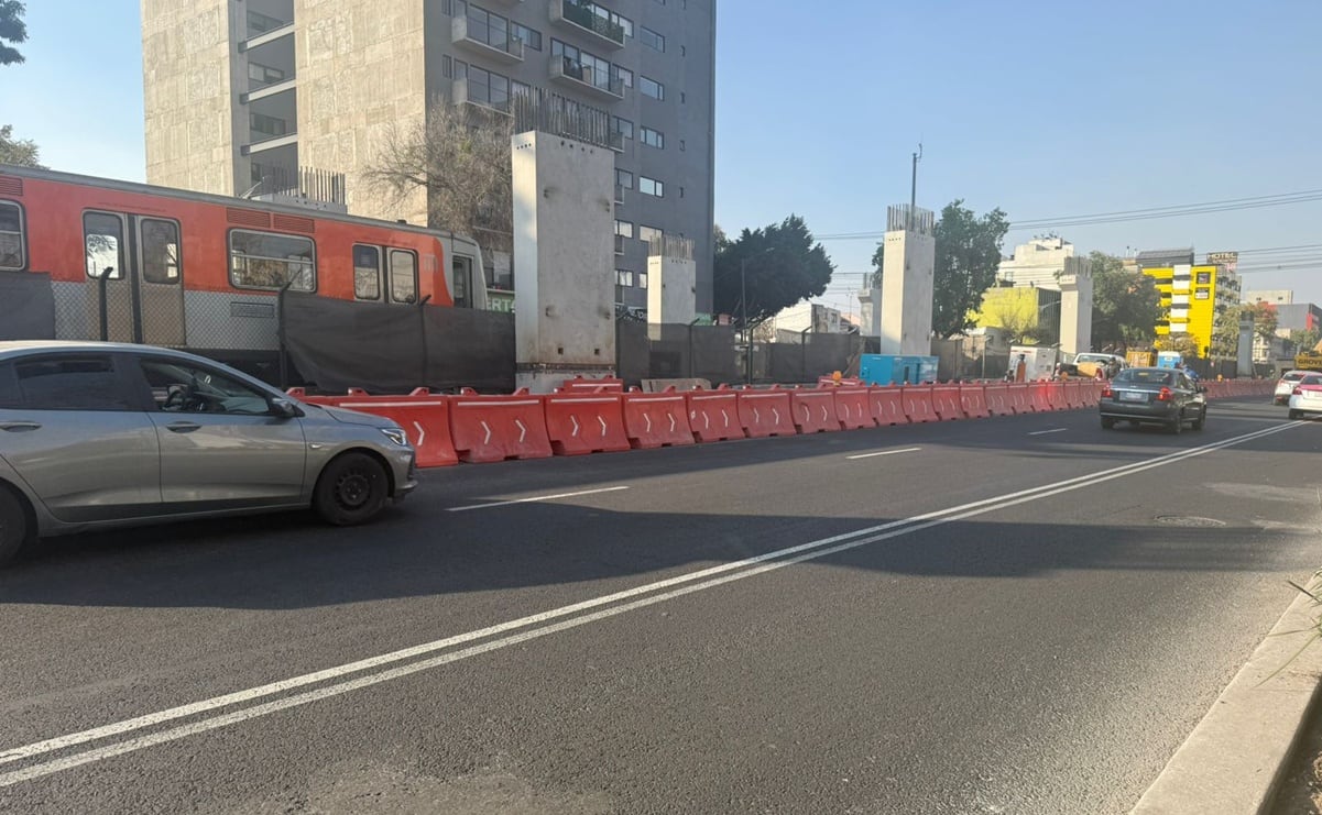 Avanza construcción de Parque Elevado en Calzada de Tlalpan; obra ...