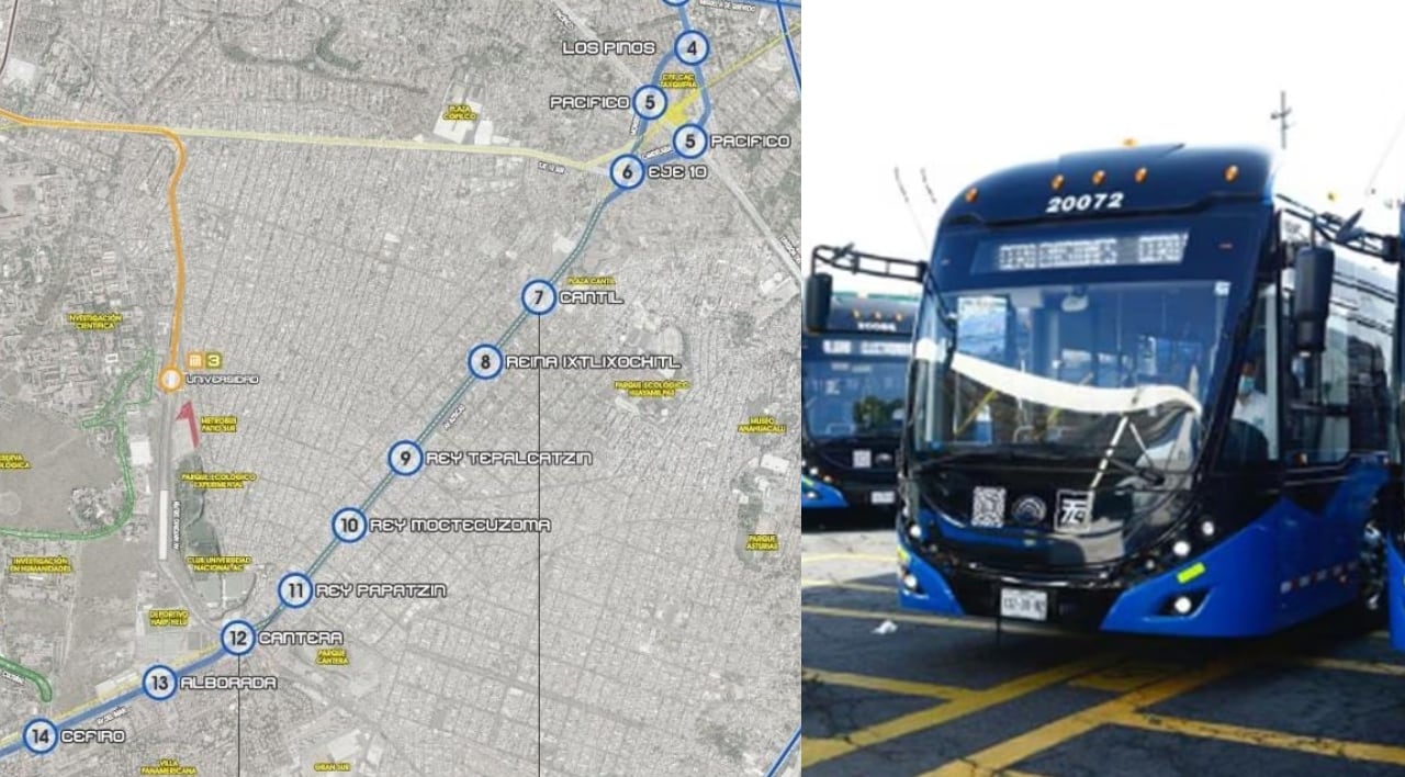 Así será la línea 12 del Trolebús de CDMX; tendrá 15 estaciones | El ...