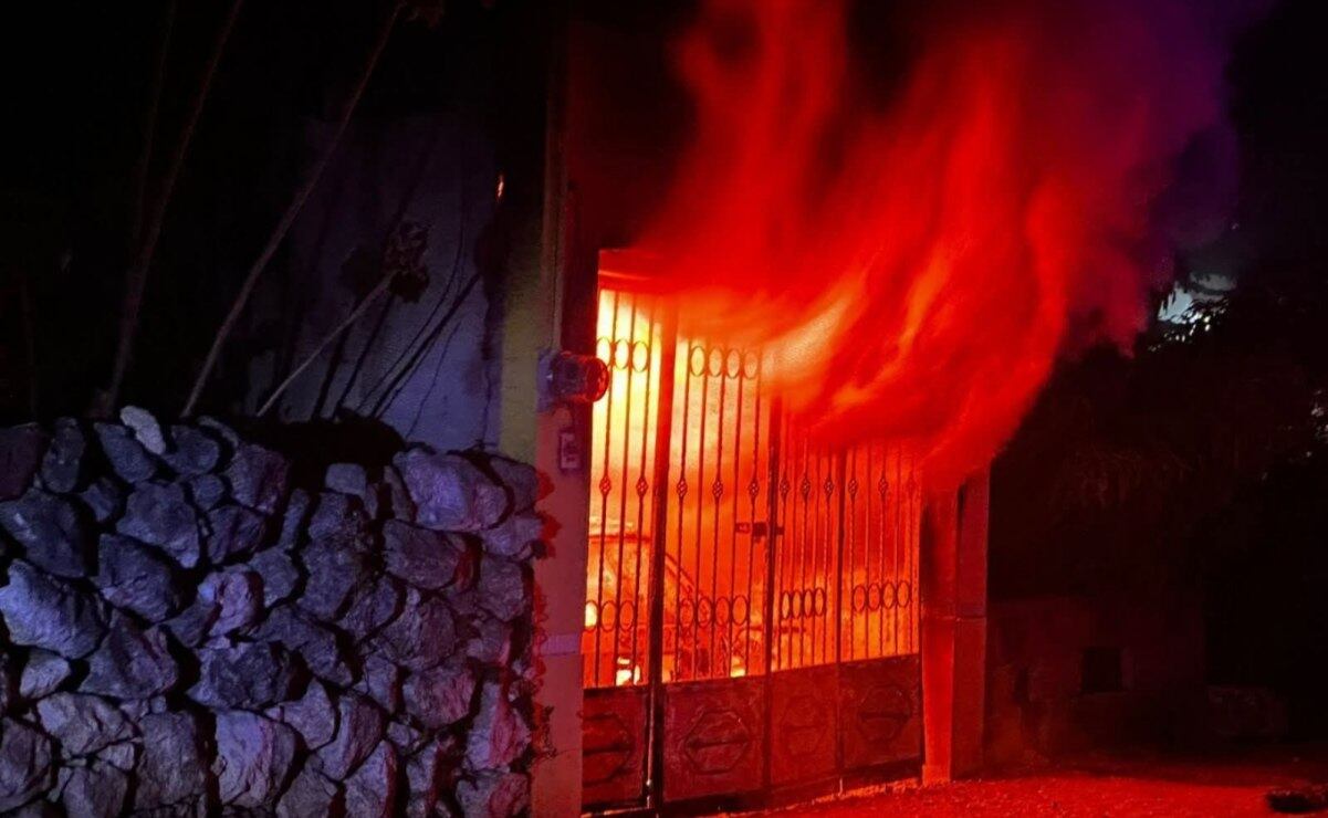 Rescatan a familia que quedo atrapada en medio de incendio en Yucatán ...
