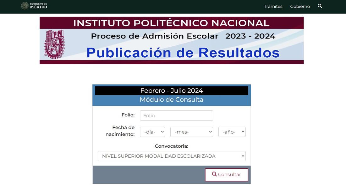 ¿Cuándo y dónde consultar los resultados del examen de segunda vuelta del IPN?