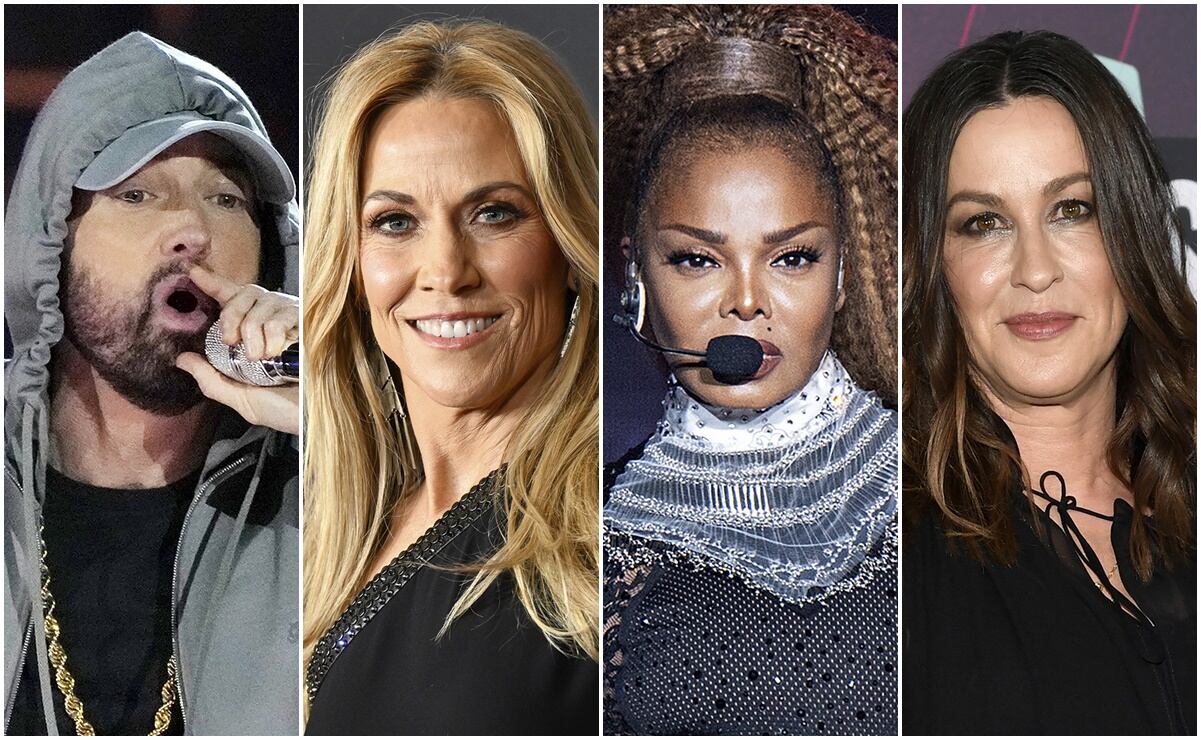 Eminem, Alanis Morissette y Janet Jackson, nominados al Salón de la Fama de los Compositores
