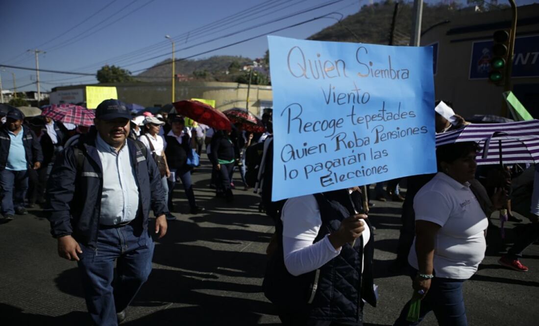Inicia semana en Oaxaca con diversas protestas y bloqueos
