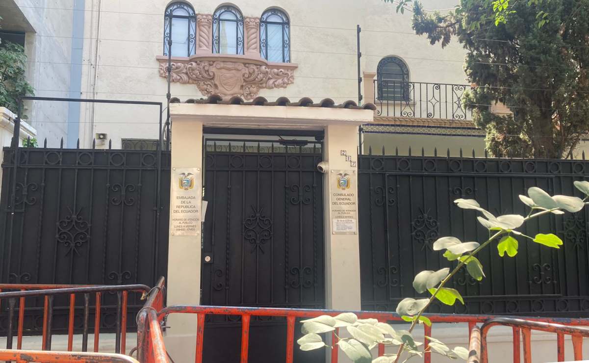 FOTOS: Así es cómo luce la embajada de Ecuador en México, vacía | El ...