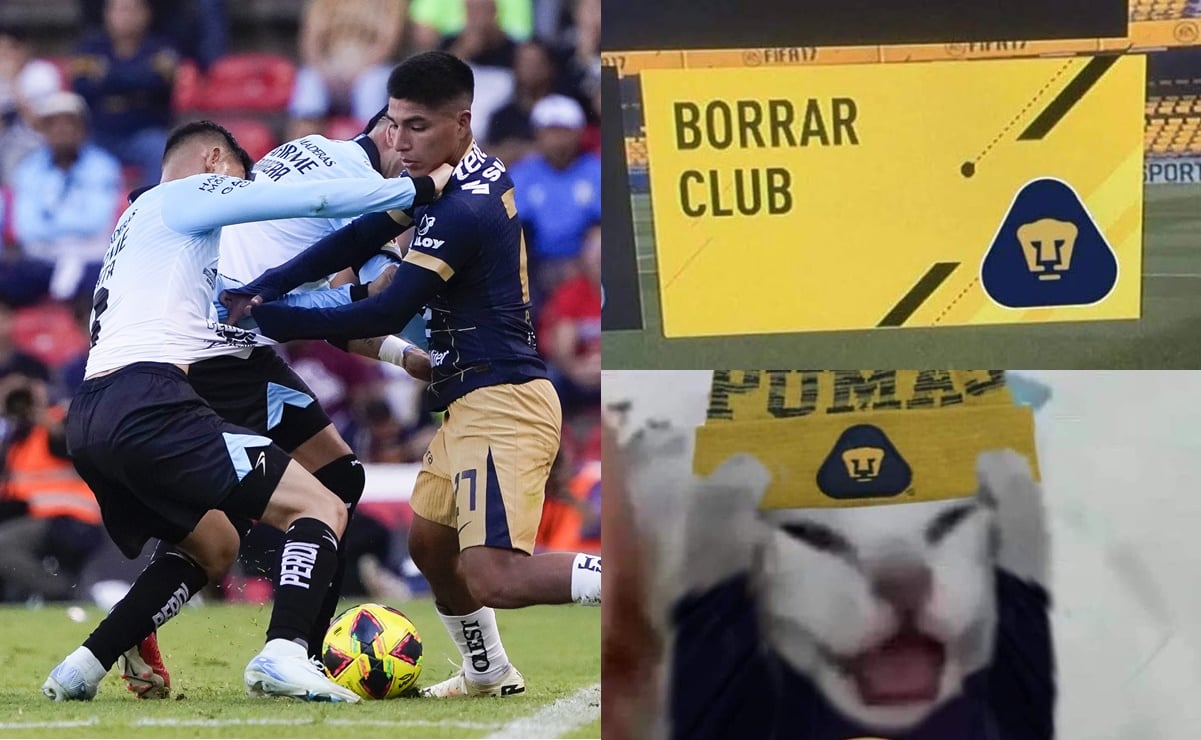 Pumas sufre una derrota ante Querétaro; los MEMES no perdonaron a los ...