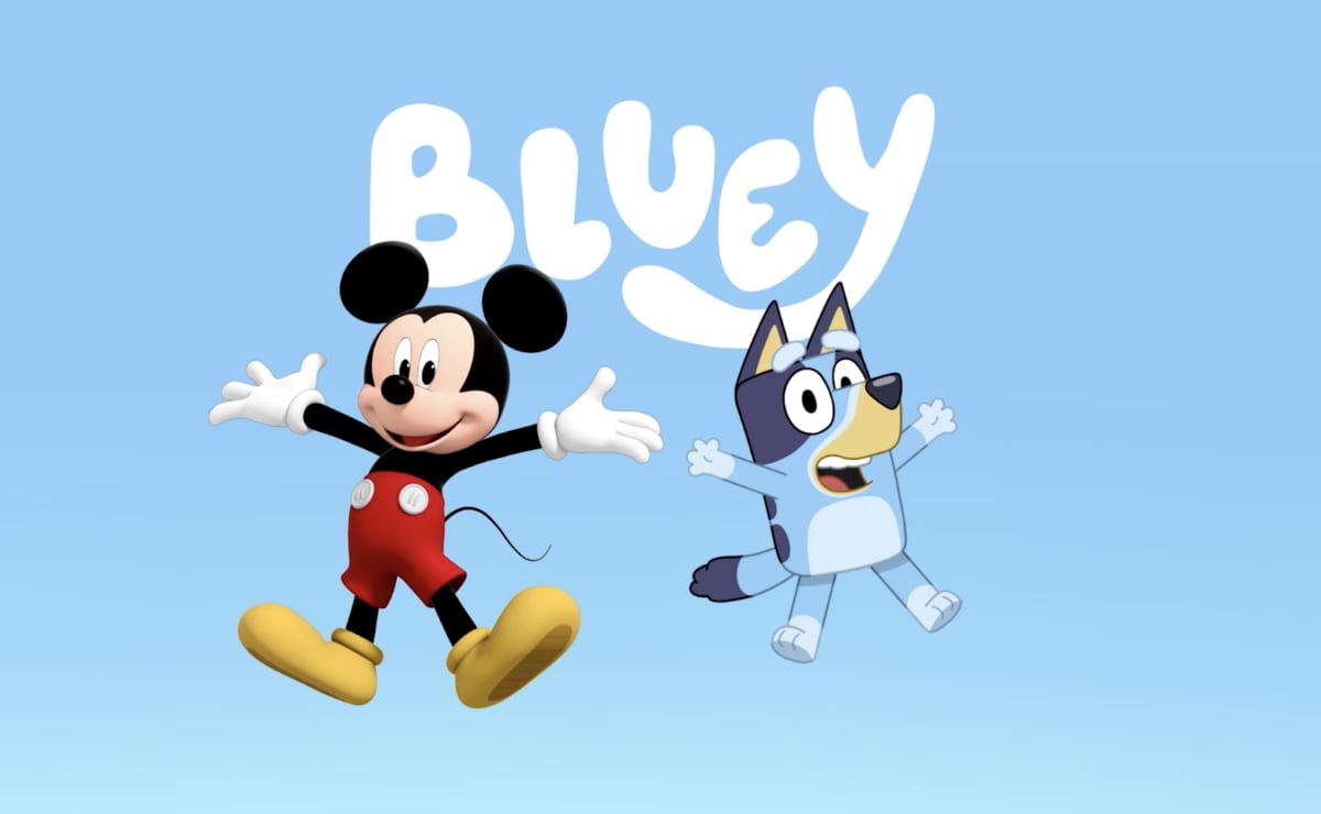 Ternura animada: Mickey Mouse y Bluey se unen en un divertido crossover ...