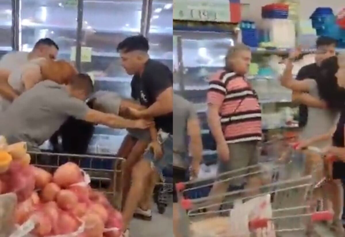 VIDEO: "¡Soltame la carne!": Captan pelea en Argentina por el último ...