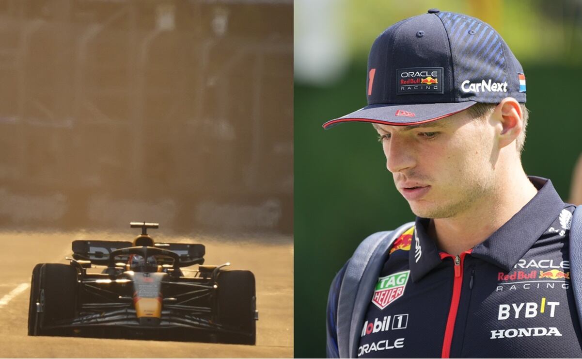 F1: Max Verstappen se encuentra con "el hijo de Godzilla" en las ...