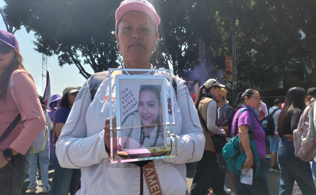 "Se llama Mitzy porque creo que sigue viva" madre buscadora marcha el ...
