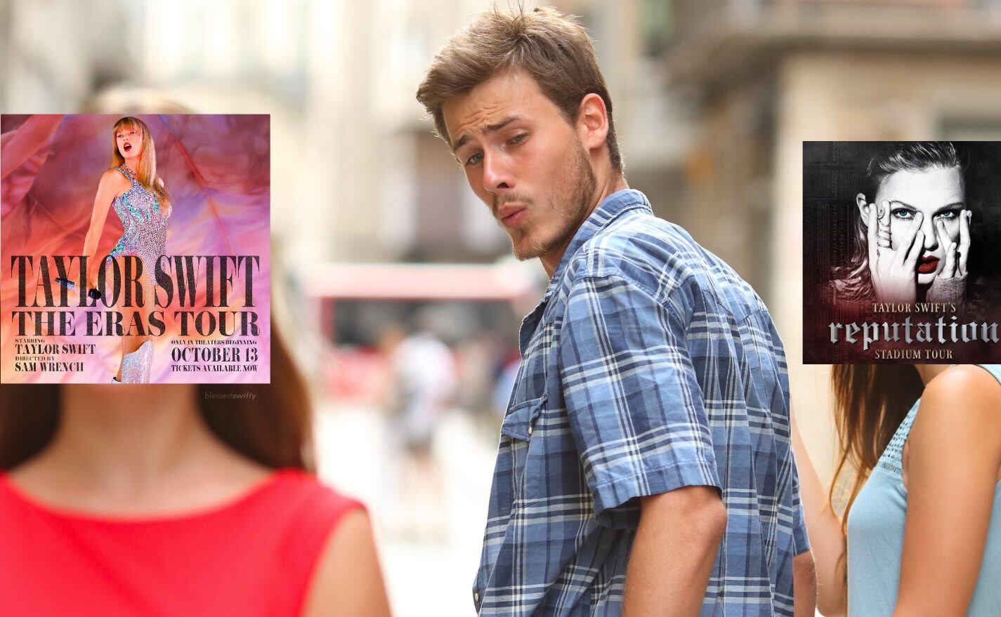 Con memes, "swifties" celebran que The Eras Tour de Taylor Swift llegue ...