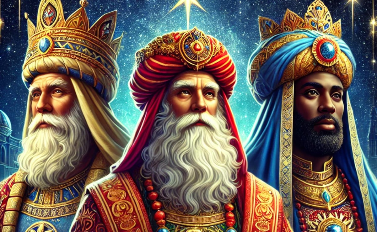¿Cómo son los Reyes Magos?; esto dice la IA