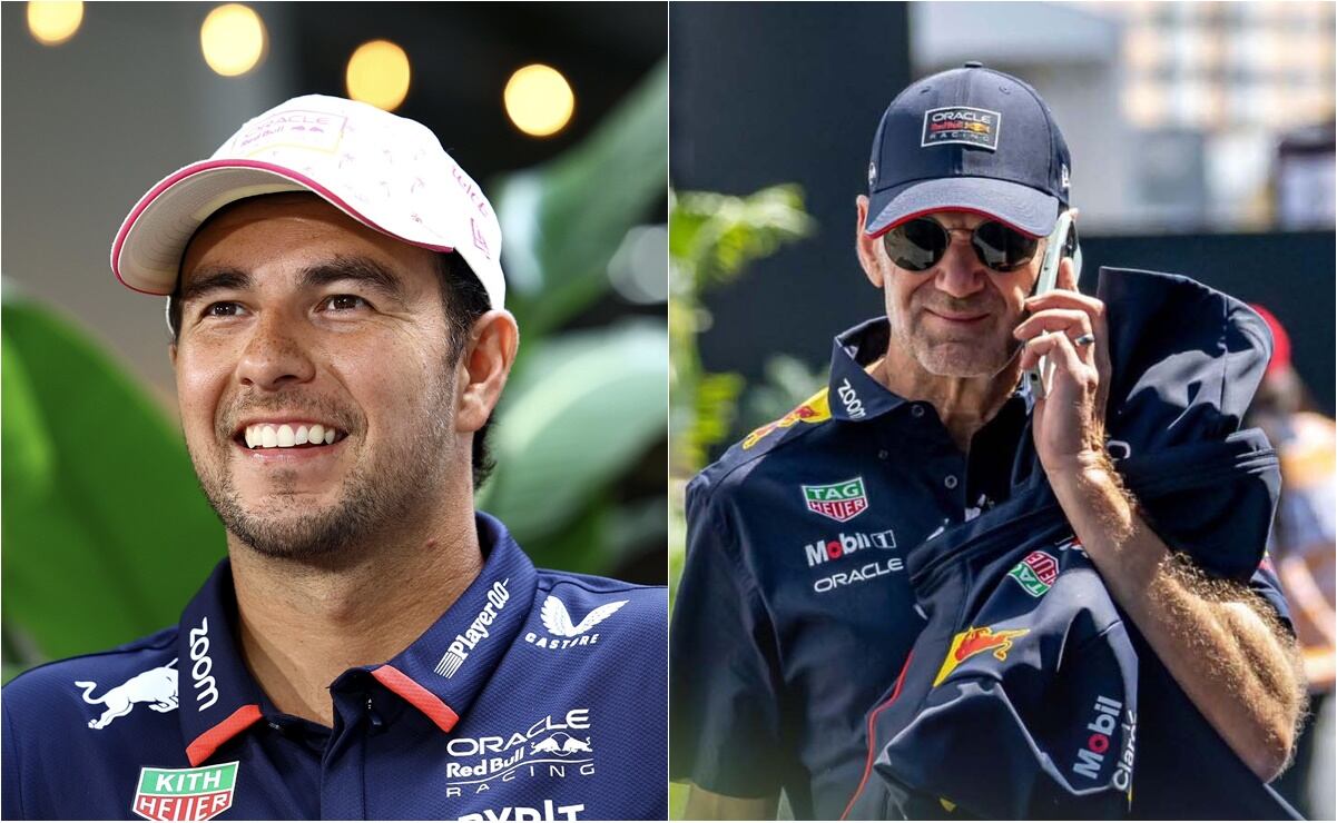 Checo Pérez y su emotiva despedida de Adrian Newey: "Me ayudó mucho" | El Universal