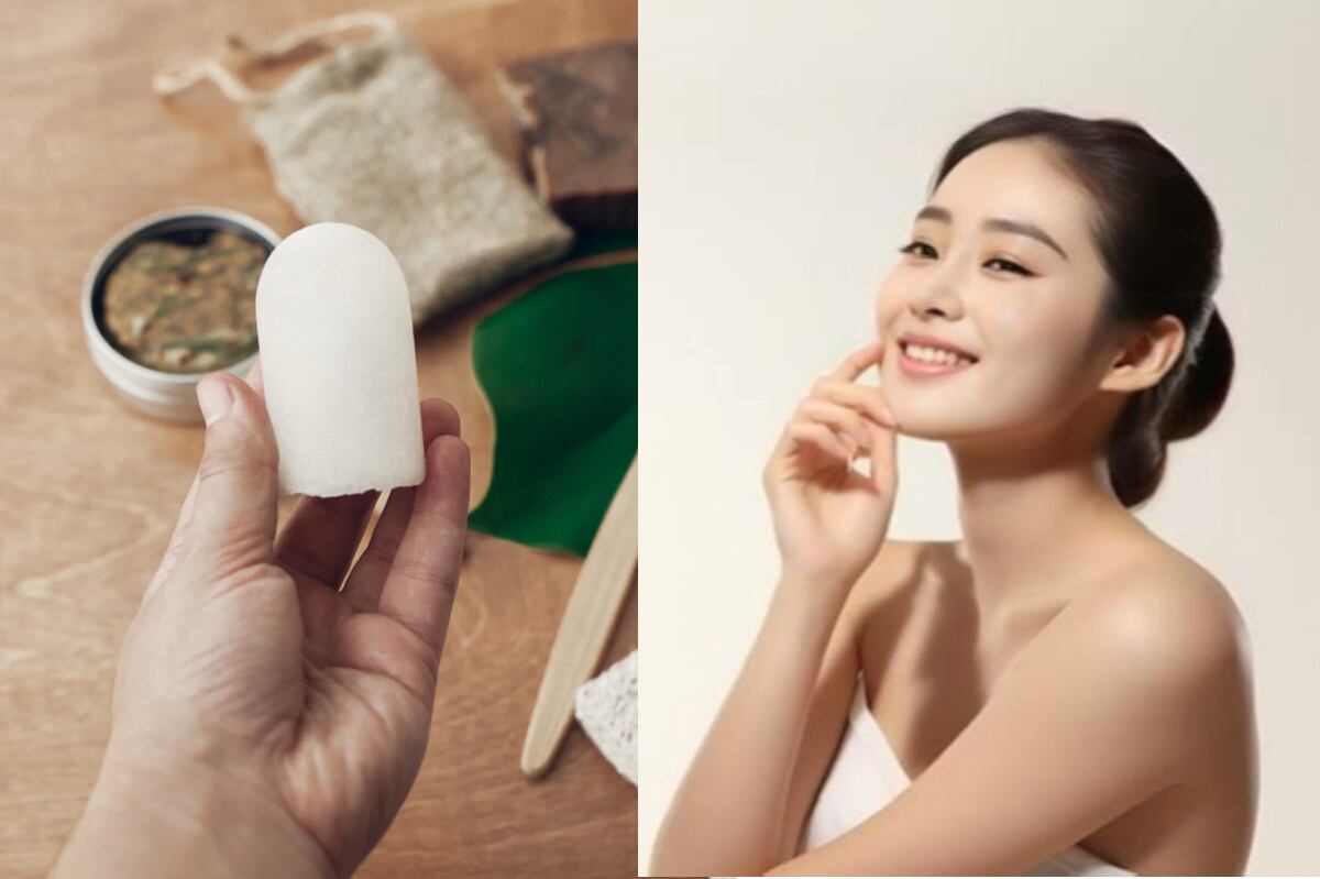 Utiliza la piedra de alumbre como las coreanas para tener piel de porcelana