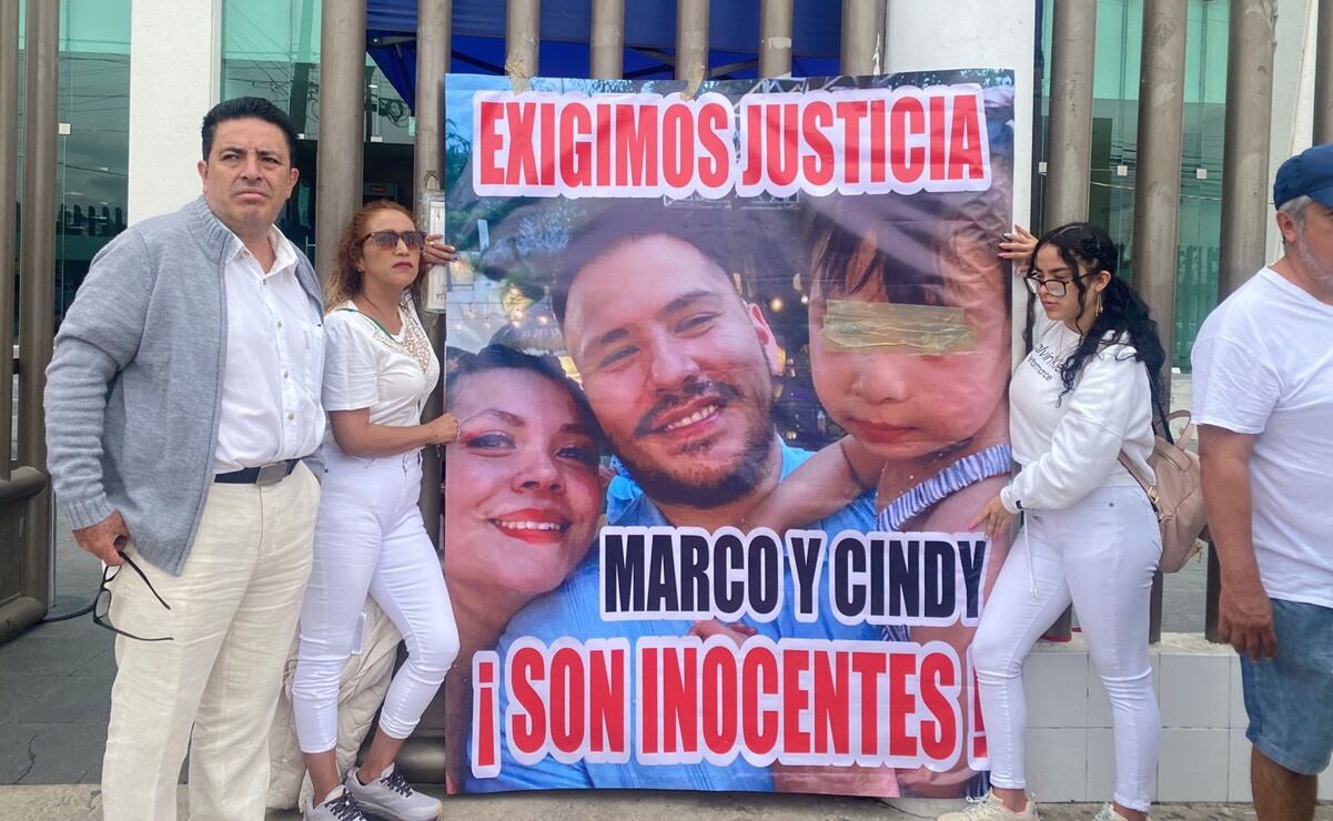 Familiares de Marco y Cindy, acusados de pertenecer a una banda ...