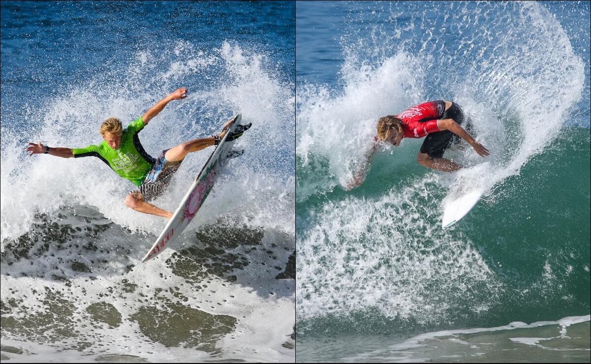 Surfistas mexicanos varoniles del Pacífico Surf Open Puerto Escondido ...
