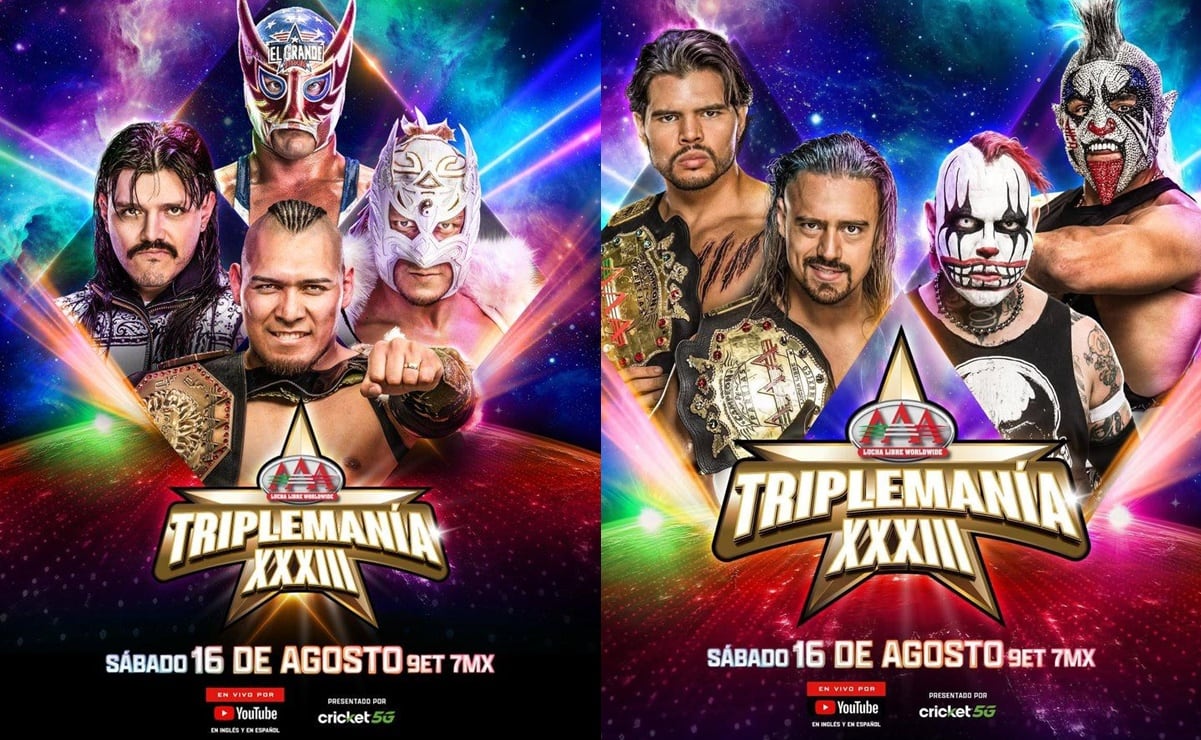 Cartelera y horarios de Triplemanía XXXIII; ¿dónde ver en vivo el magno ...