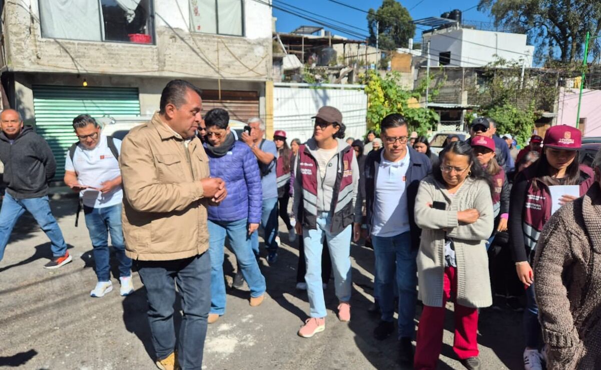 Alcaldesa de Tlapan encabeza su primer “tequio” en la demarcación; pide ...