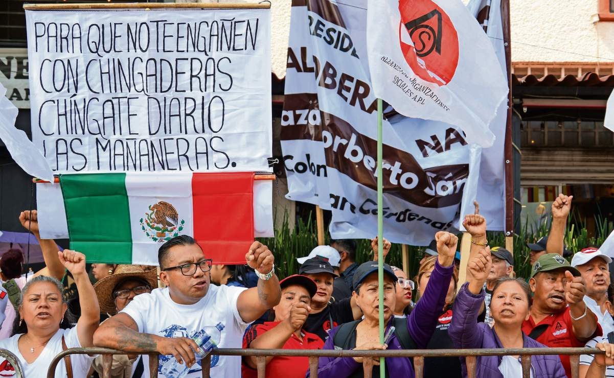 Morena muestra músculo; México no es piñata: CSP | El Universal