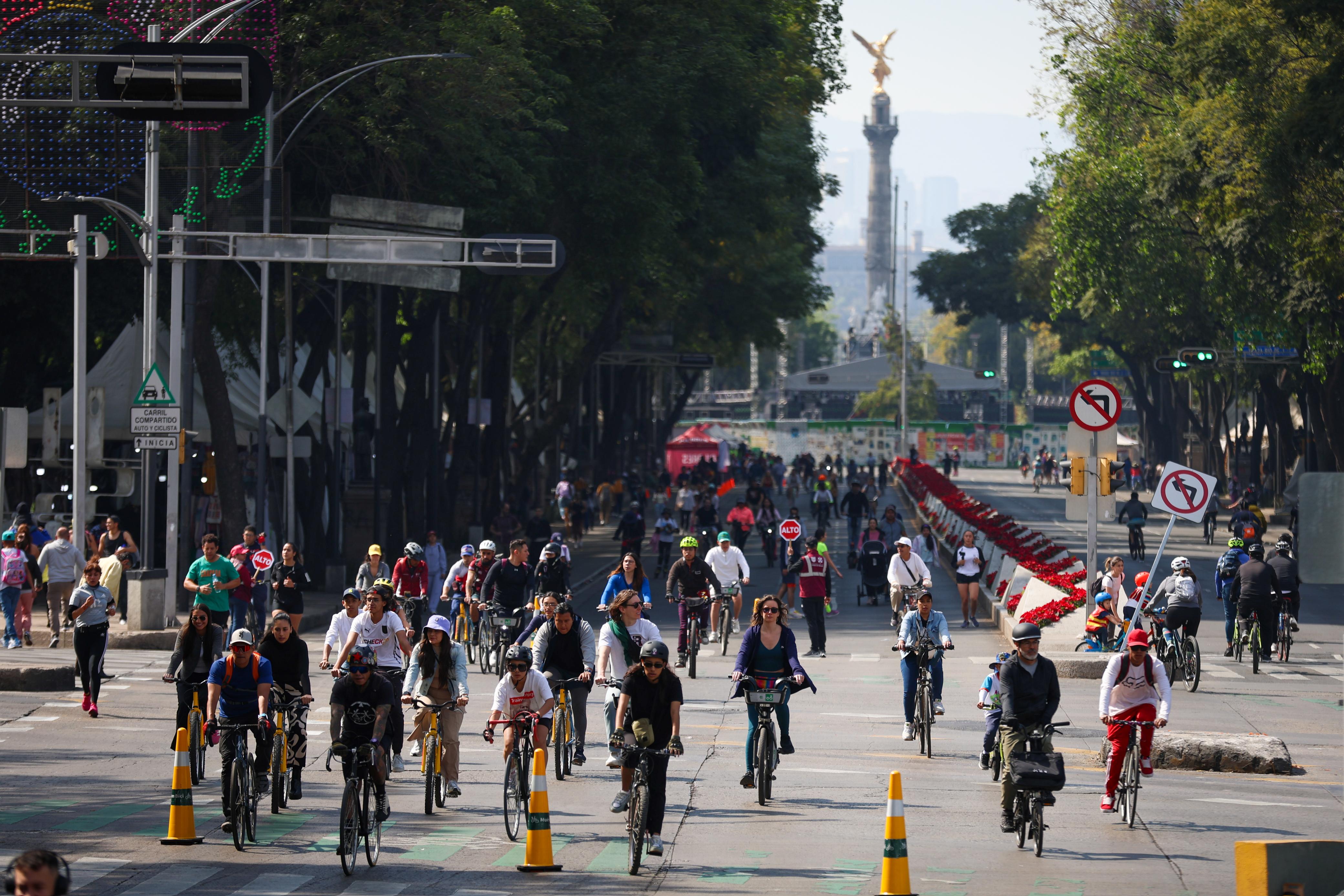 Así se vivió la última rodada de bicicletas del 2024 en CDMX; “es una ...