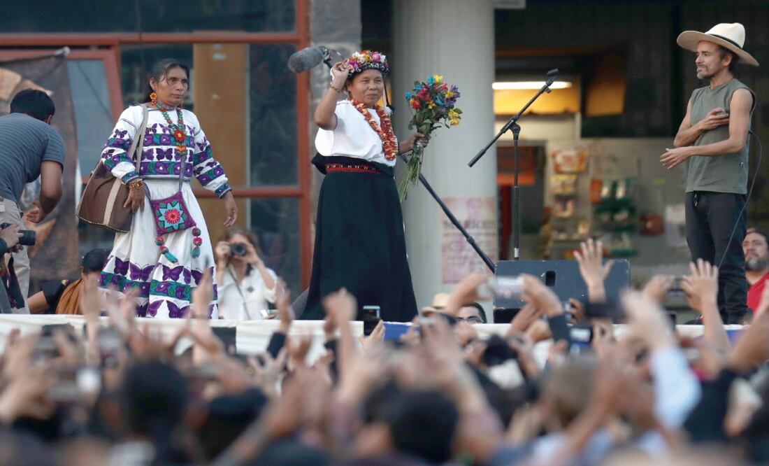 Ha llegado el tiempo de las mujeres, dice "Marichuy" | El Universal
