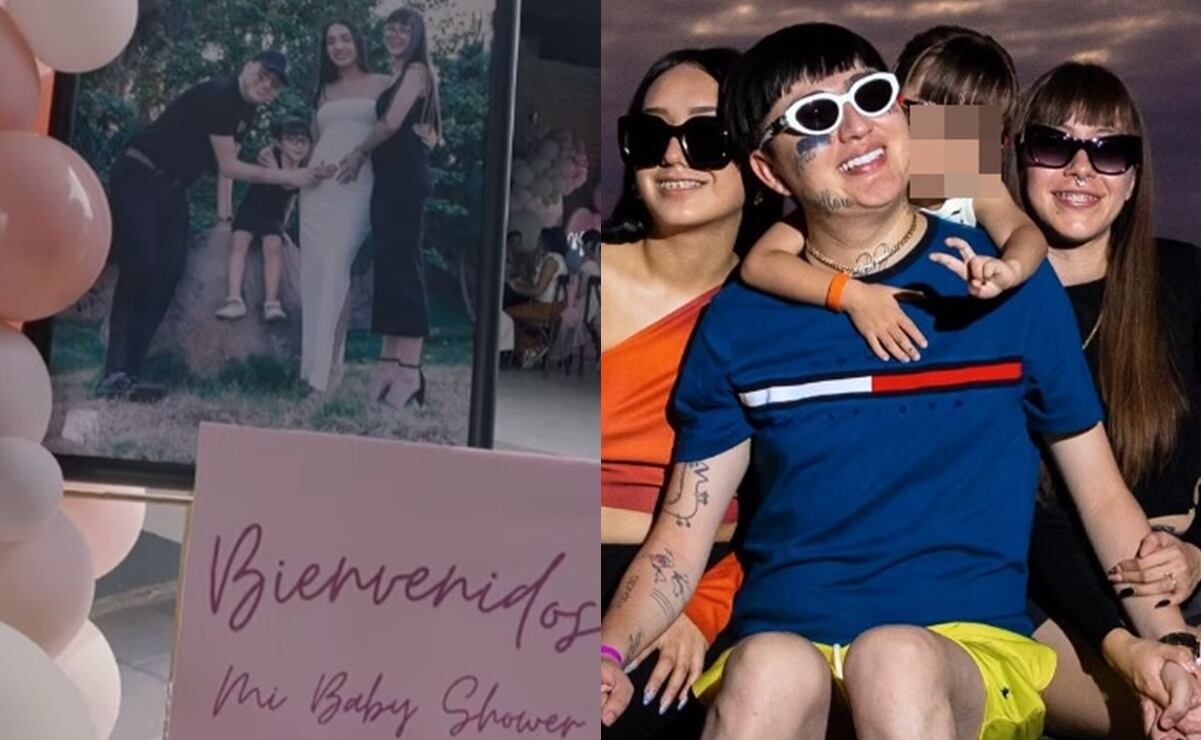 Dani Flow celebra el Baby Shower de su segunda hija en compañía de su esposa y su novia