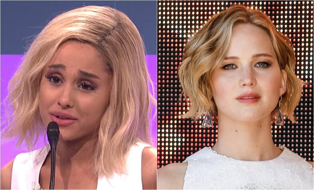 Ariana Grande imita a Whitney Houston y Jennifer Lawrence | El Universal