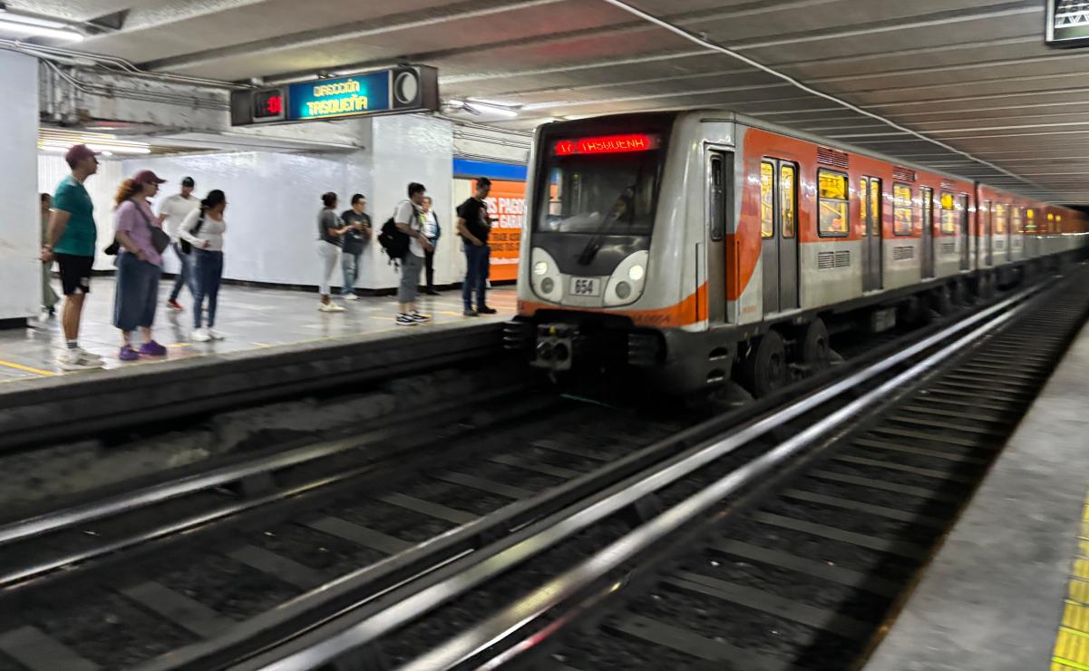 Metro activa marcha de seguridad en tres Líneas a causa de la lluvia