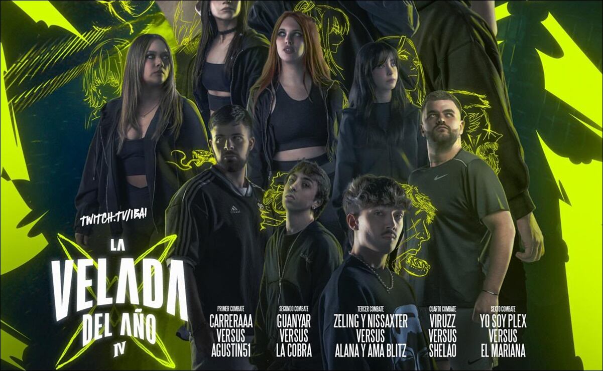 La Velada del Año 4: ¿Quiénes son los mexicanos que van a pelear en el ...