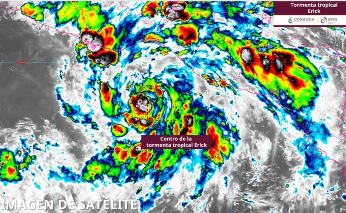 Sheinbaum alerta a Oaxaca y Guerrero por tormenta tropical Erick ...
