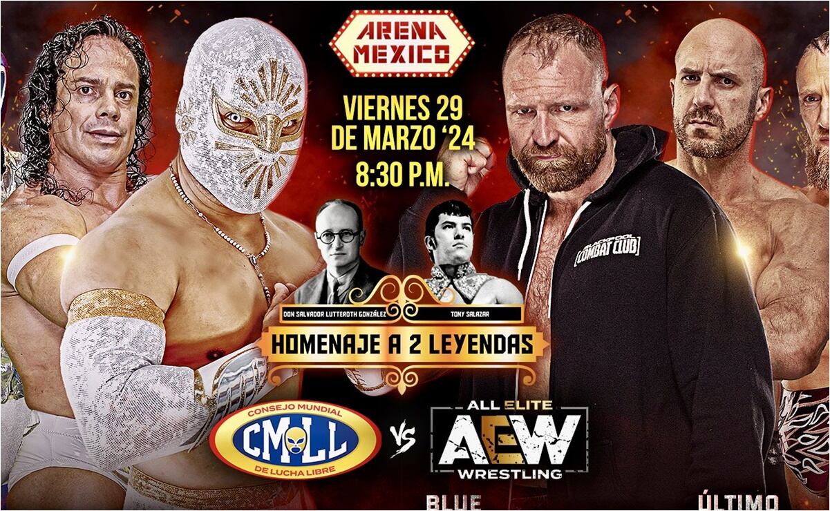 Estrellas de AEW visitarán la Arena México para luchar contra figuras ...