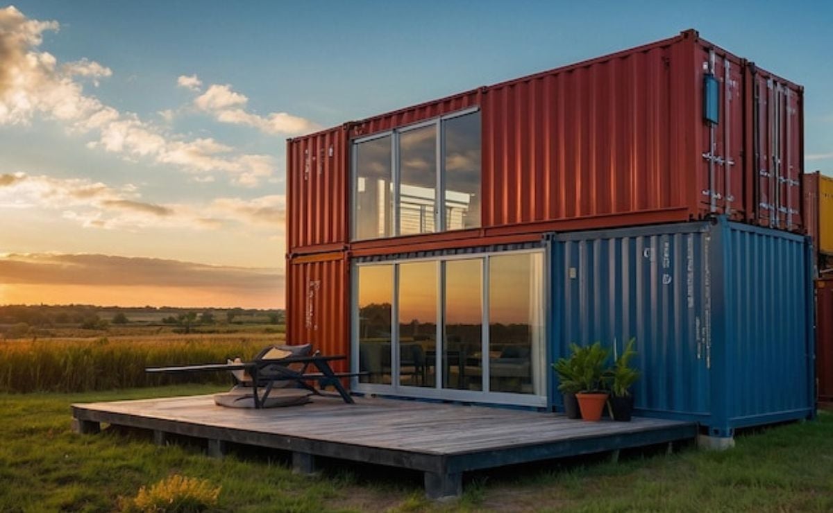 Estas son las ventajas de las casas de contenedores marítimos