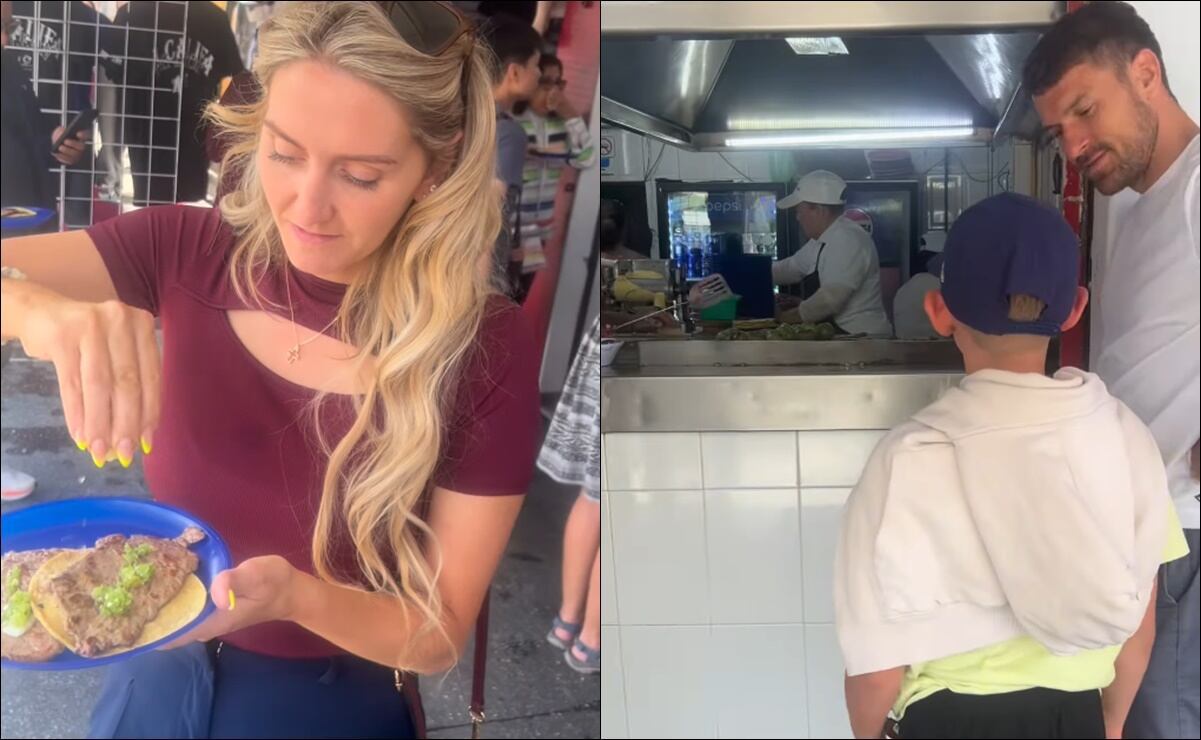 Aaron Ramsey y su familia exploran la Ciudad de México; fueron a unos ...