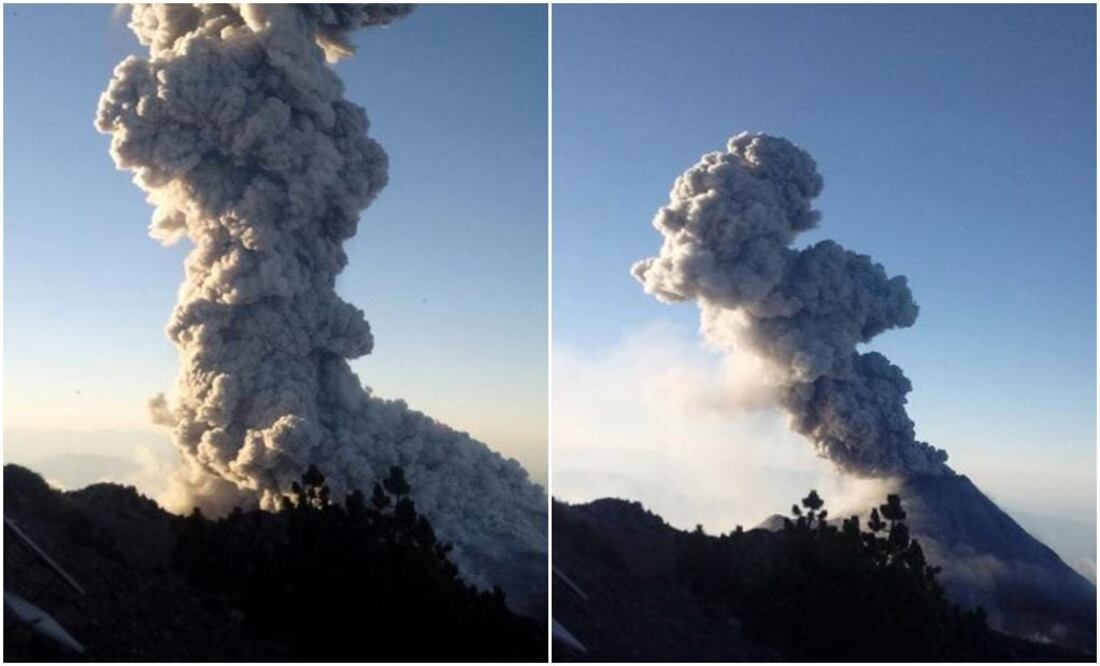 Reportan explosión en el Volcán de Colima | El Universal