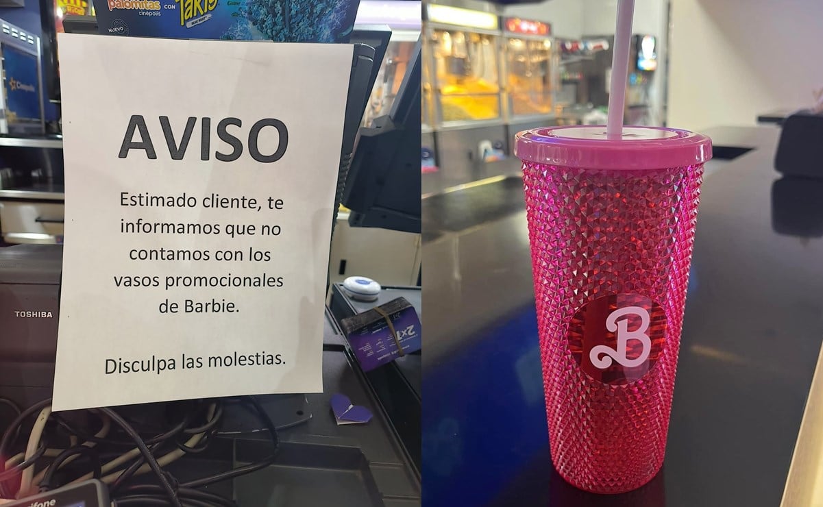 ¿Qué dijo Cinépolis sobre la escasez de vasos virales de Barbie que ...