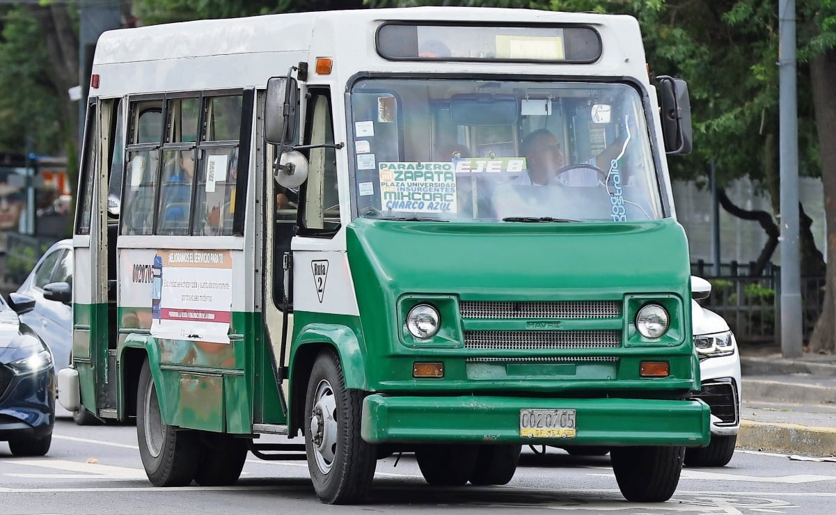Pendiente, sustitución de 2 mil microbuses en CDMX | El Universal