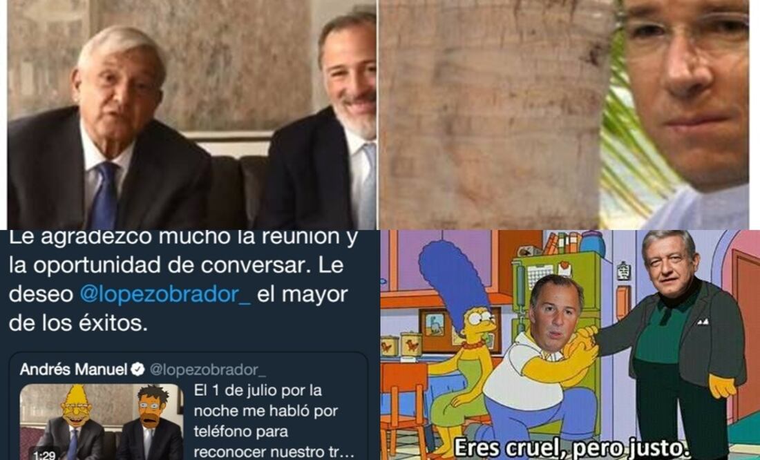 En redes sociales surgen memes por el encuentro AMLO-Meade