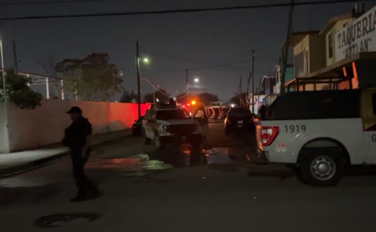 Persecución y enfrentamiento a balazos en Reynosa, Tamaulipas; presuntamente dos personas ...