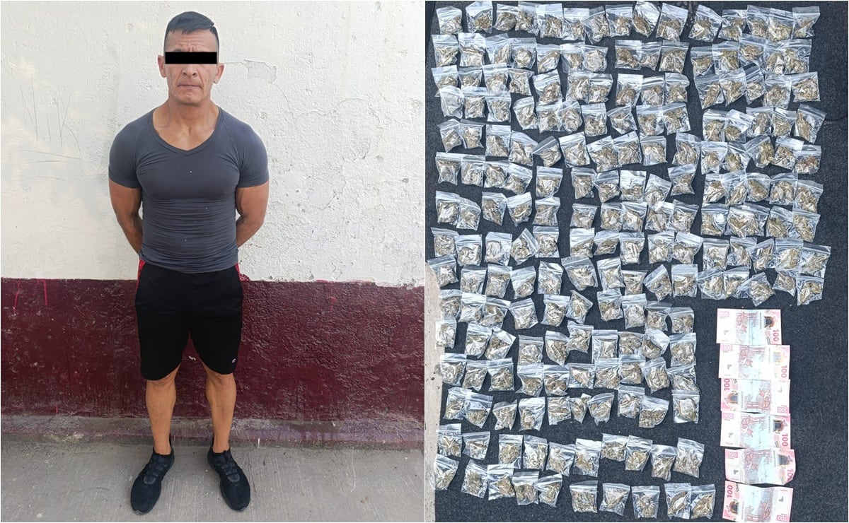 Detienen a extorsionador de repartidores de refrescos en Iztapalapa; fue capturado con droga y ...